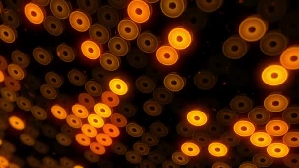 Abstract Background Flashing Floor Orange Led Lights Projectors ...
