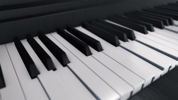 Background Animation Piano Keys Animation Seamless Loop — Stock Video ...