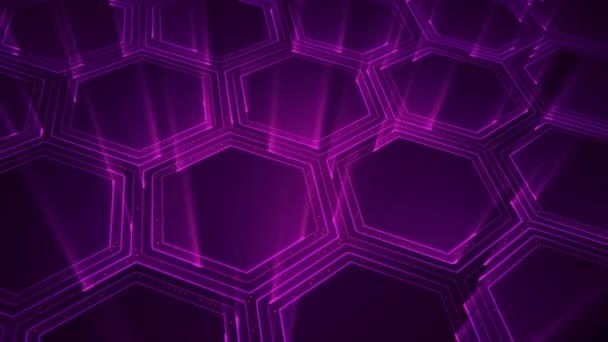 Abstract Technology Background Animation Circuit Electric Signal ...