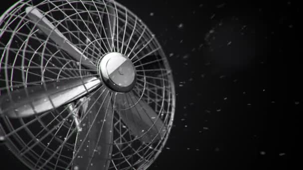 Animation Footage Rotating Fan Animation Seamless Loop — Stock Video ...