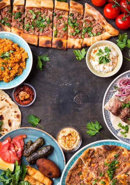 Traditional turkish dishes Stock Photo by ©somegirl 162862396