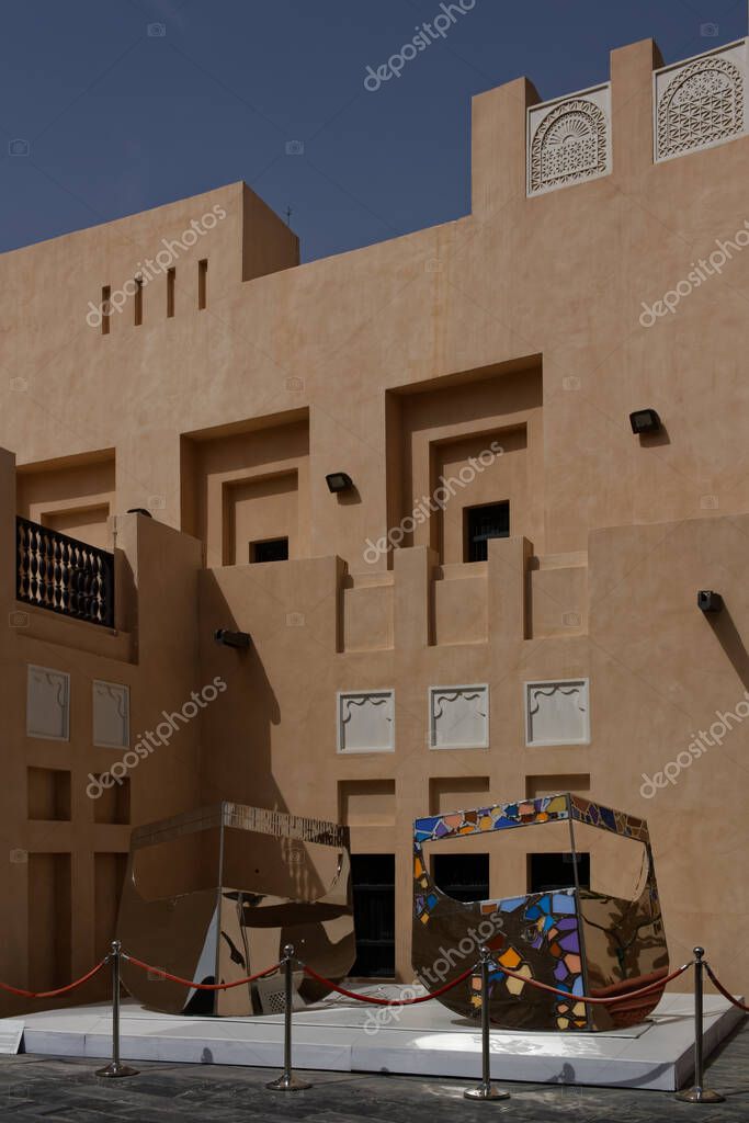 Doha, Qatar-4 / 5 / 2016: Katara Culture Village. Un complejo de arte y ...
