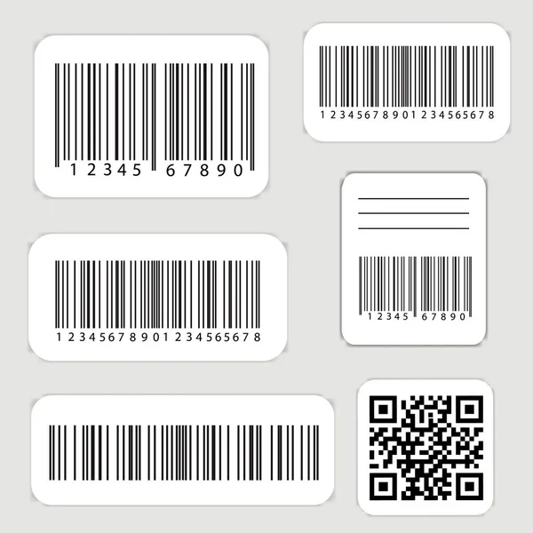 Vector illustration of barcode — Stock Vector © MyVector #8816418