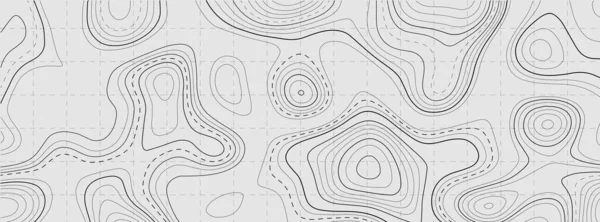 Topographic Map White Background Vector Grid Map Stock Vector Image by ...