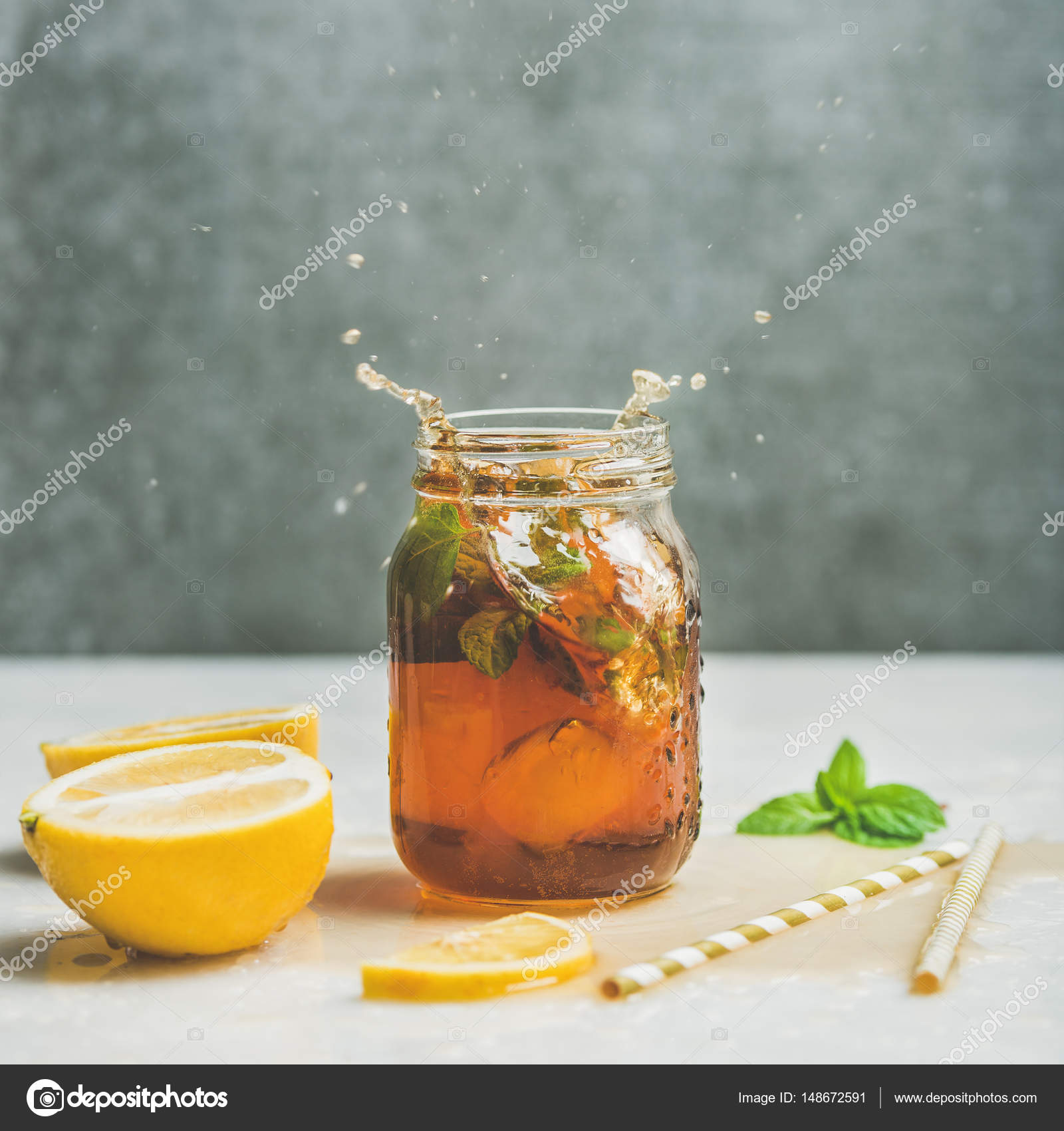 Summer Iced tea Stock Photo by ©sonyakamoz 148672591