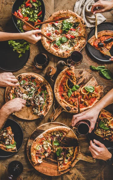 Pizza party Stock Photos, Royalty Free Pizza party Images | Depositphotos