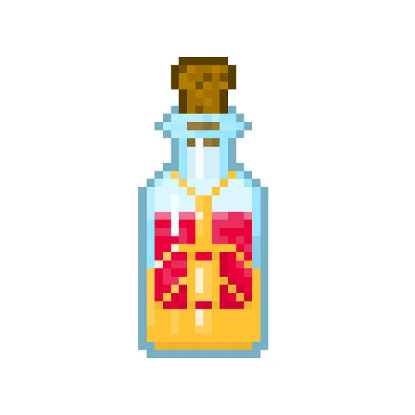 Pixel Health Potion Games Web Sites Stock Vector Image by ©EvilCake ...