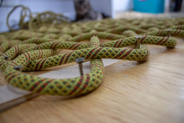 Rope making Stock Photos, Royalty Free Rope making Images | Depositphotos