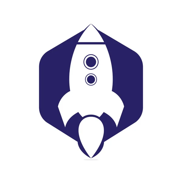 Simple Rocket Logo Vector Rocket Logo Roket Minimalis Vektor Stok oleh ...