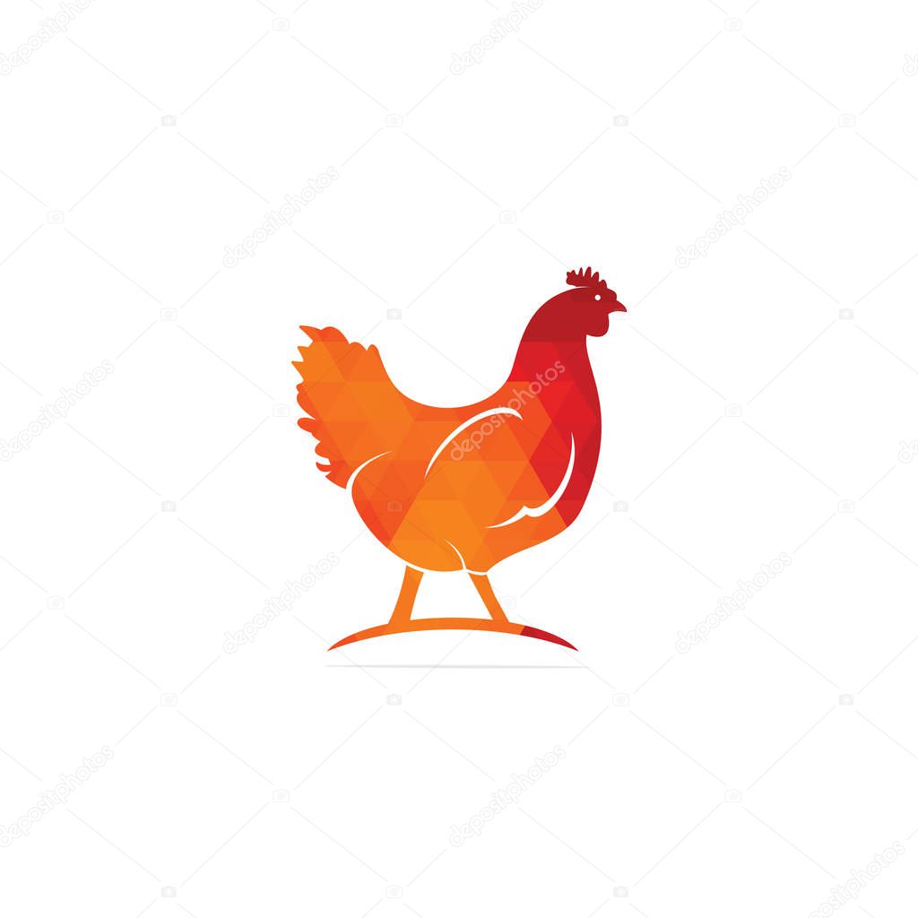Hen Vector Logo