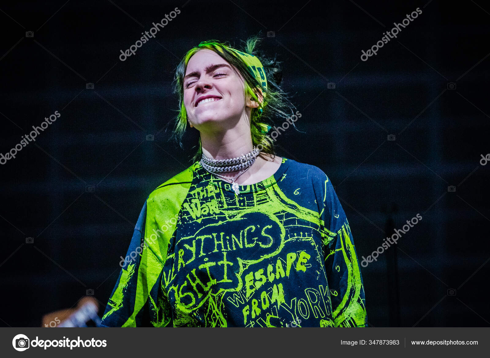 Billie Eilish Concert Setlist Lowlands Festival 2019 – Stock Editorial ...