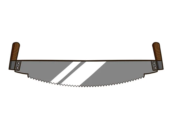 Two handed saw Vector Art Stock Images | Depositphotos