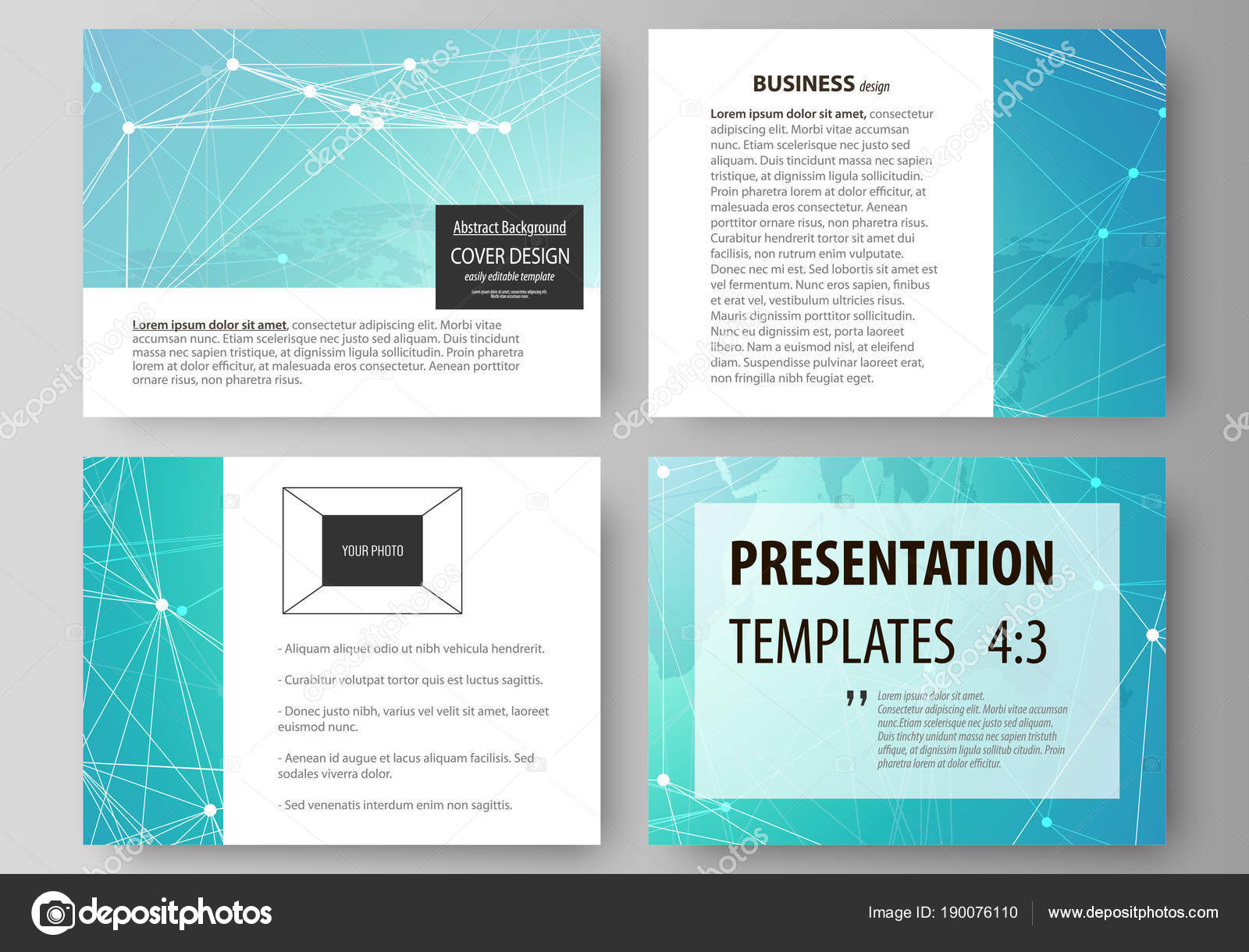 The minimalistic abstract vector illustration of the editable layout of ...