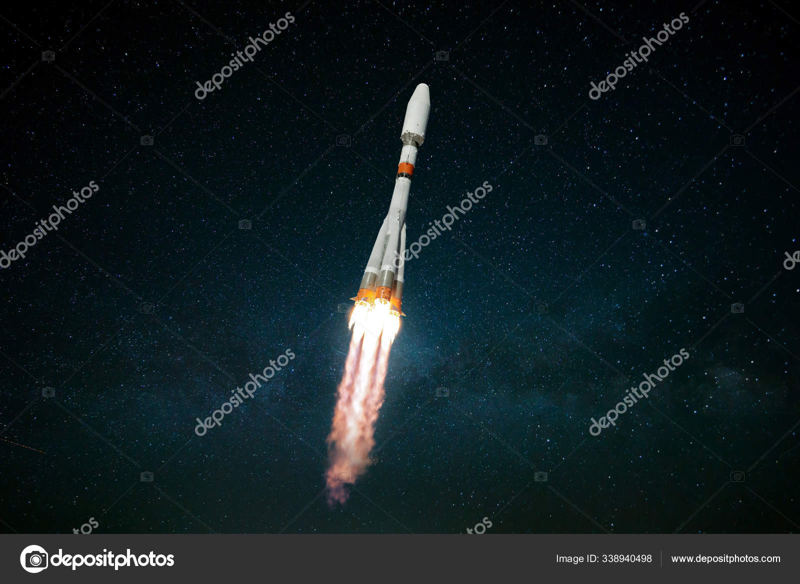 Real Rocket Into Space