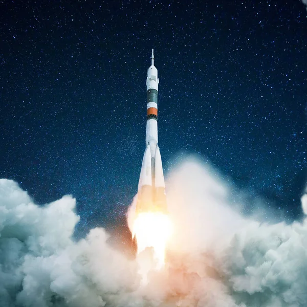 Real Rocket Into Space