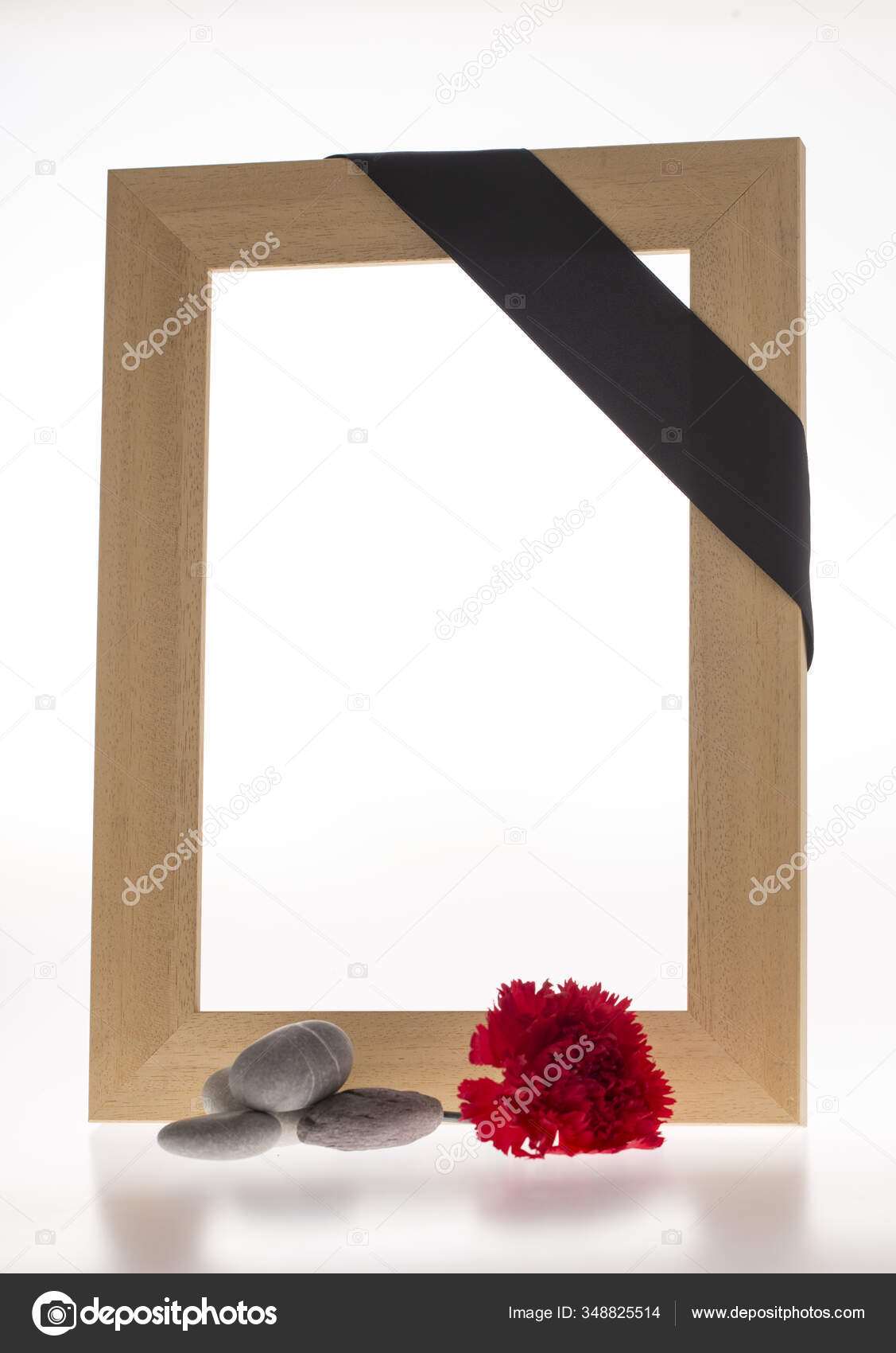 Mourning Frame Tap — Stock Photo © H3DII #348825514