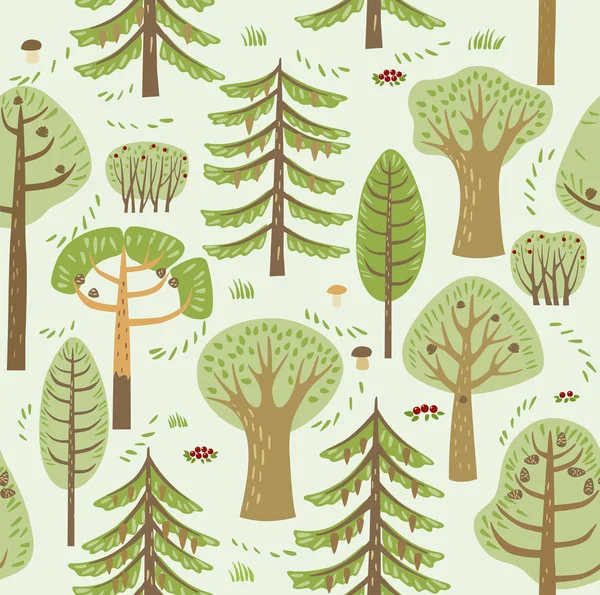 19,160 Forest trees background Stock Illustrations | Depositphotos