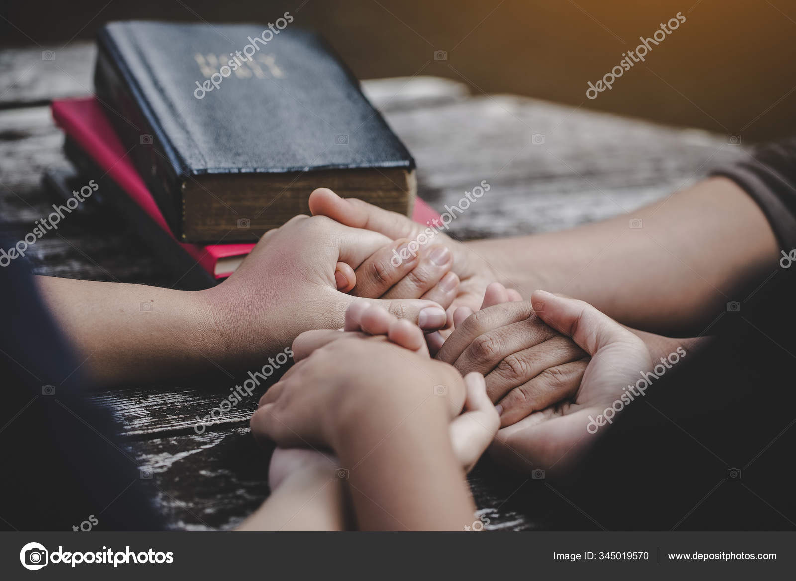 Christian Women Praying Together