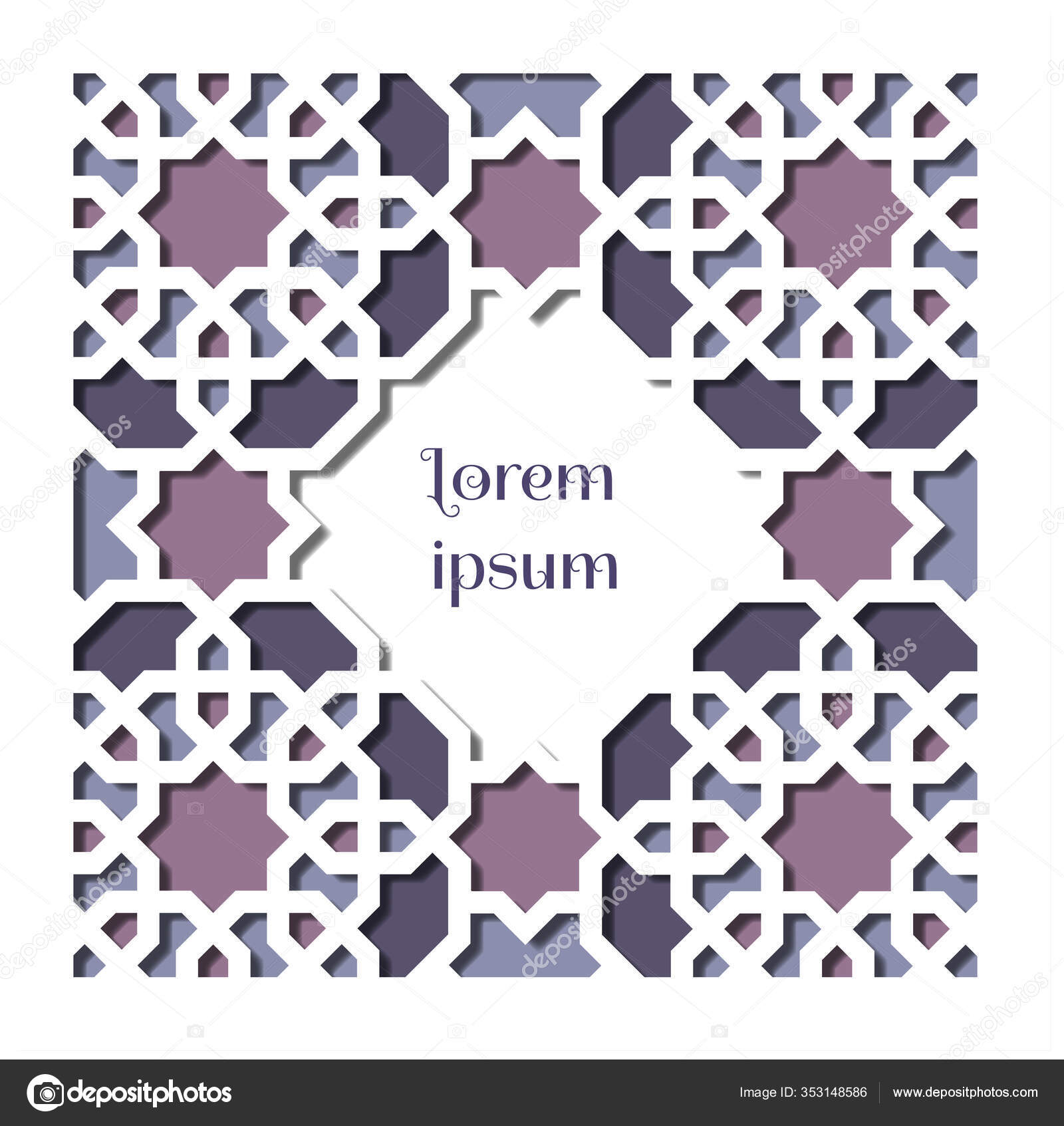 Arabic Marriage Invitation Card