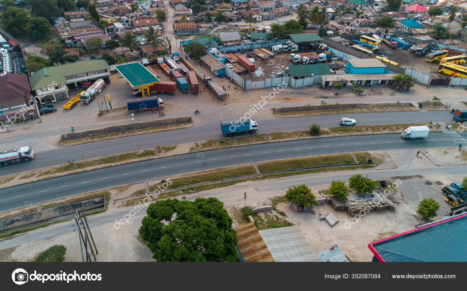 Aerial View Temeke Area Dar Salaam Stock Photo by ©storyteller2k20 ...