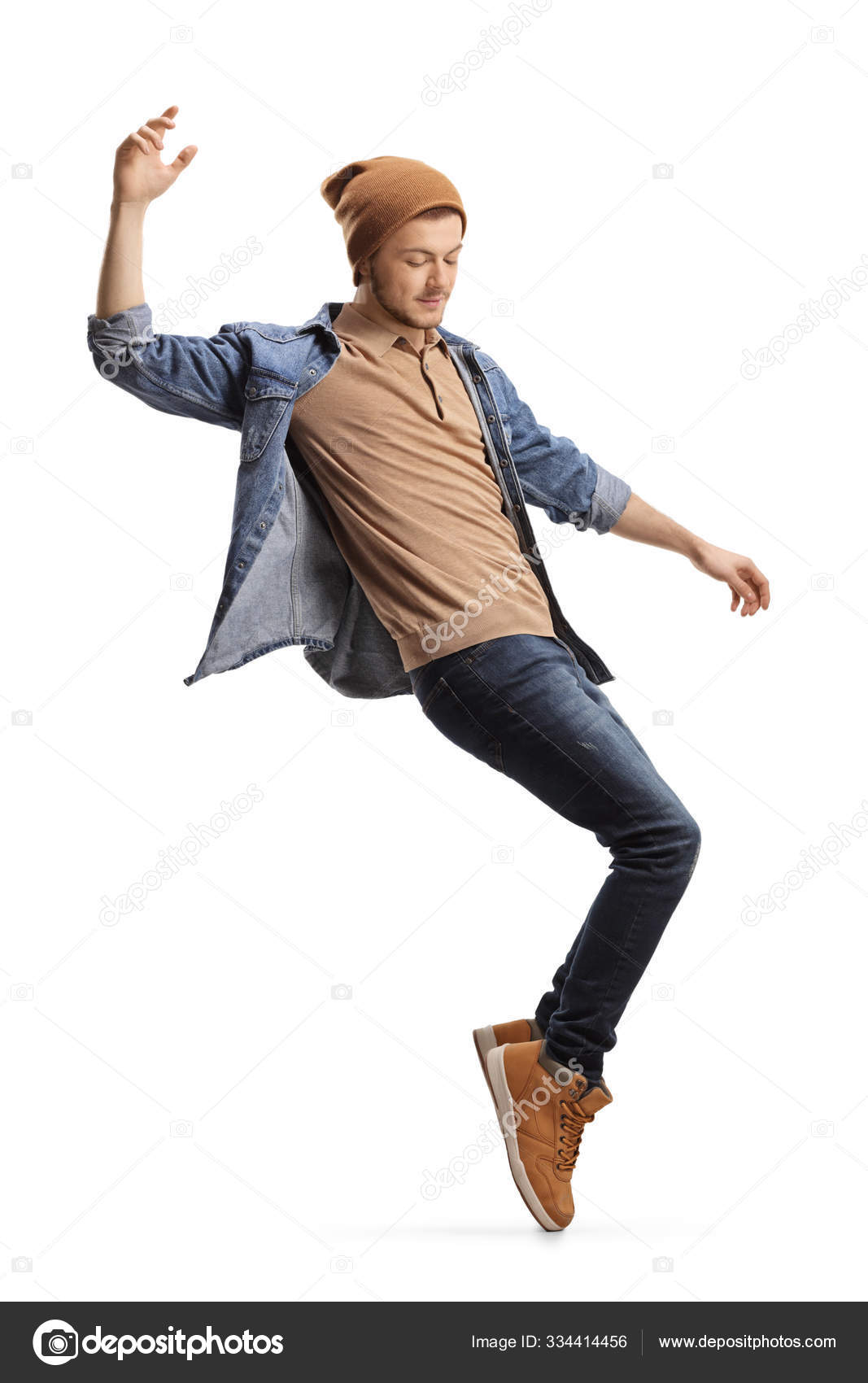Young guy making a dance move Stock Photo by ©ljsphotography 334414456