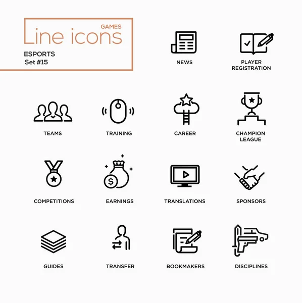 Line pictograms Vector Art Stock Images | Depositphotos