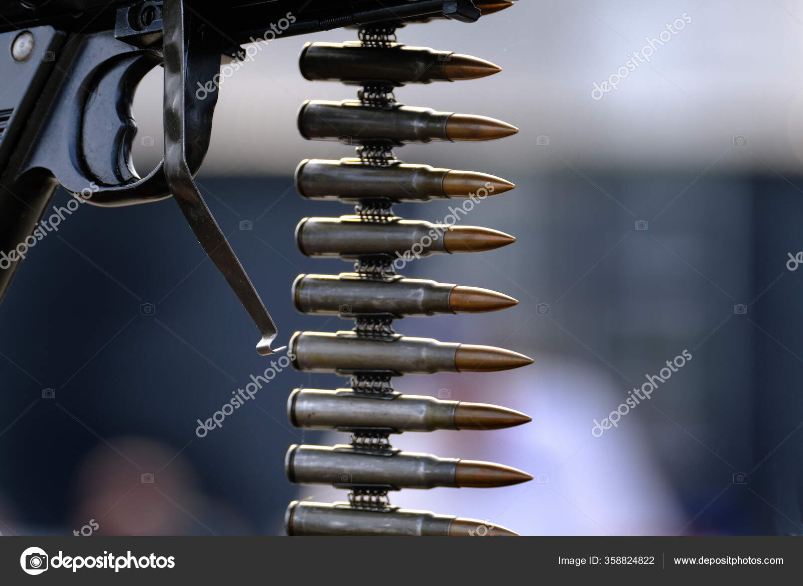 Mg34 German Machine Gun Designed Heinrich Vollmer 1934 Fires 92X57Mm ...