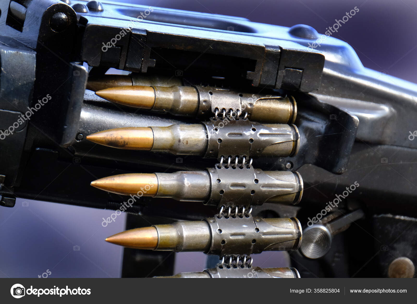 Mg34 German Machine Gun Designed Heinrich Vollmer 1934 Fires 92X57Mm ...