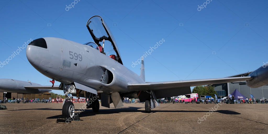 El Lockheed P-80 Shooting Star fue el primer caza a reacción utilizado ...