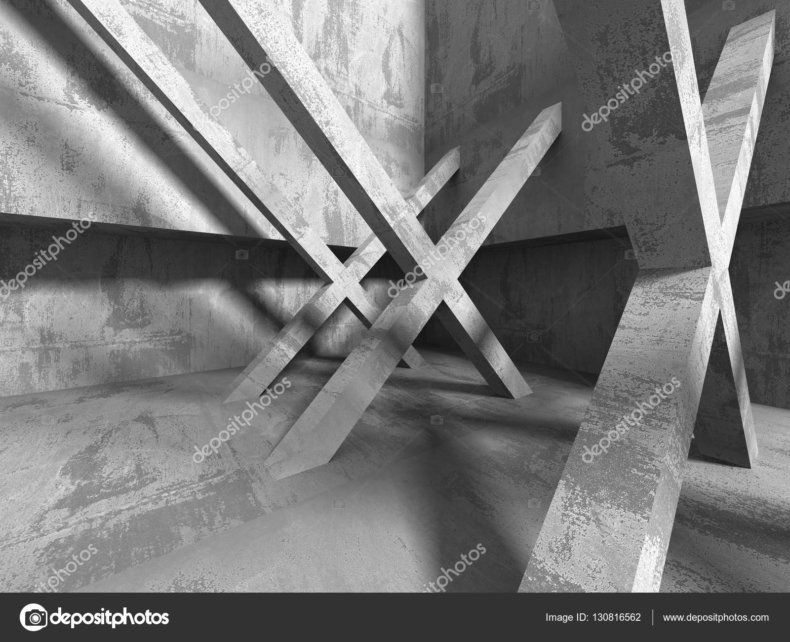 Geomewtric Chaotic Construction Stock Photo by ©VERSUSstudio 130816562