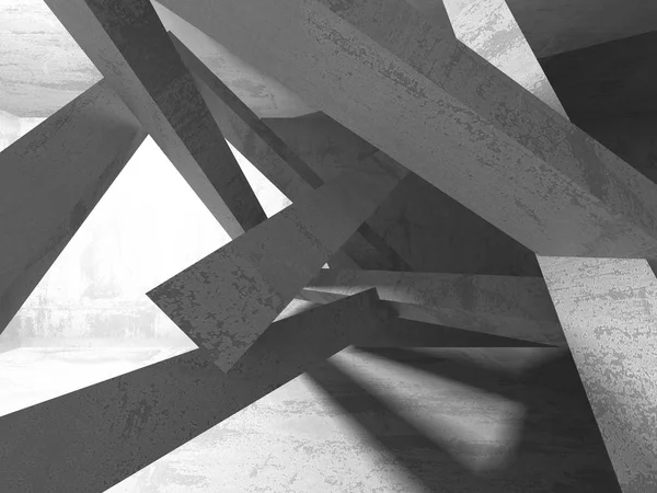 Abstract geometric architectural background with concrete texture ...