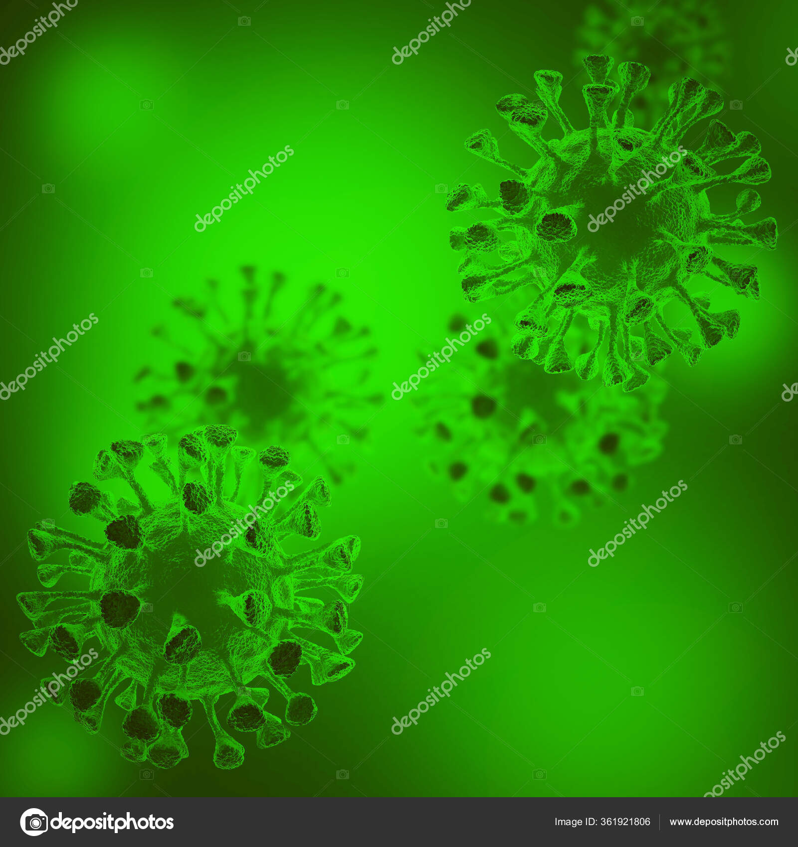 Fondo Células Bacterianas Virales Vista Microscópica Virus Infeccioso ...
