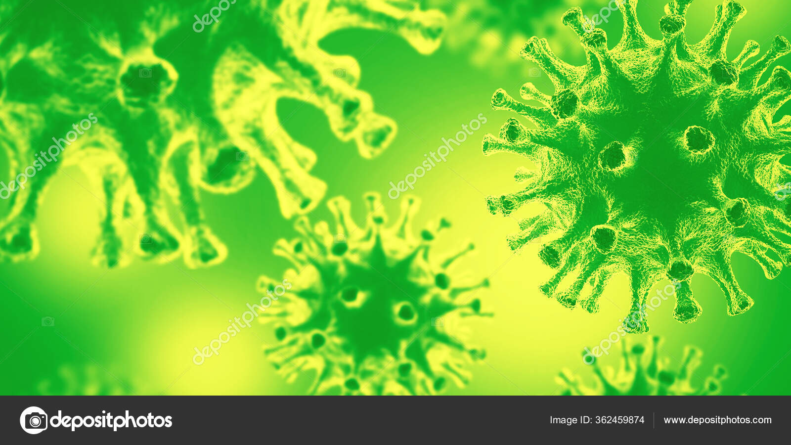 Fondo Células Bacterianas Virales Vista Microscópica Virus Infeccioso ...