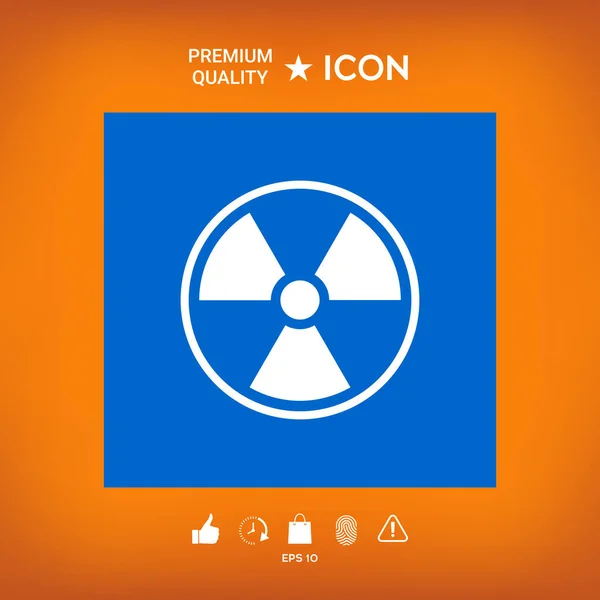 Ionizing Radiation Icon Elements Your Design — Stock Vector © sssheina ...