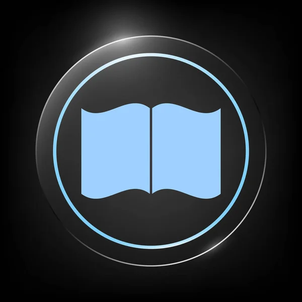 Open Book Symbol Icon Signs Symbols Graphic Elements Your Design ...