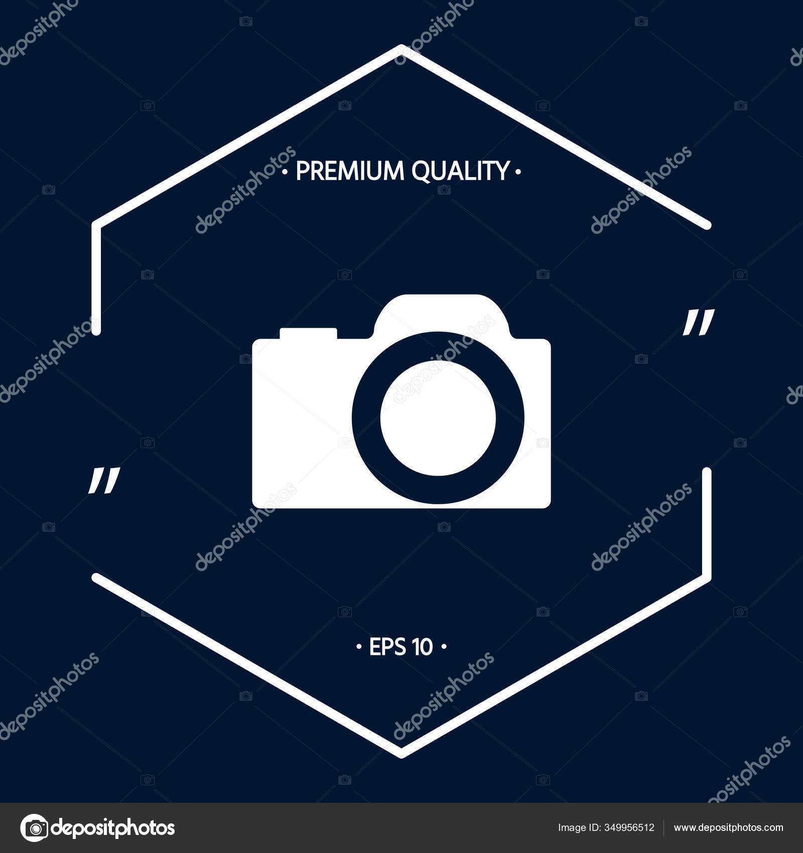 Camera Symbol Icon Element Your Design Signs Symbols Graphic Elements ...