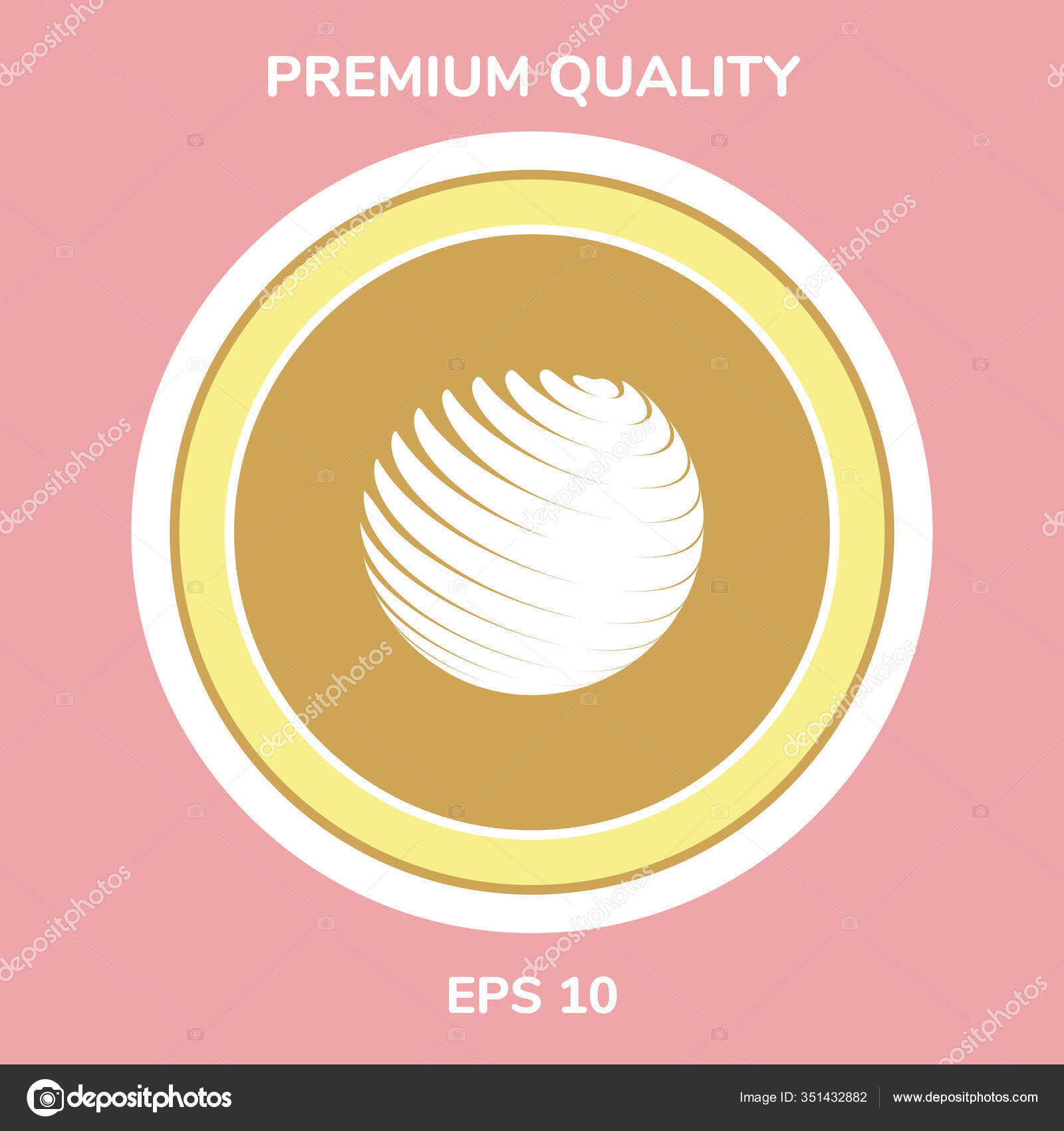 Earth Logo Symbol Element Your Design — Stock Vector © sssheina #351432882