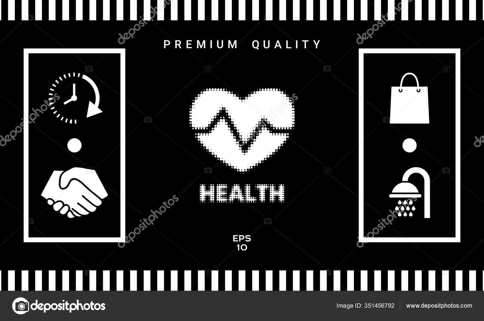 Heart Symbol Halftone Logo — Stock Vector © sssheina #351456792
