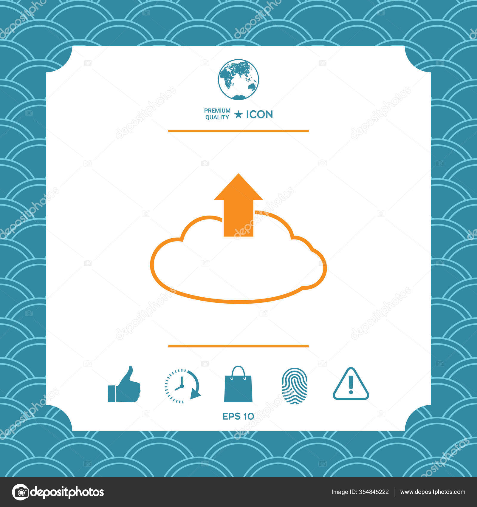Download Cloud Element Your Design — Stock Vector © sssheina #354845222