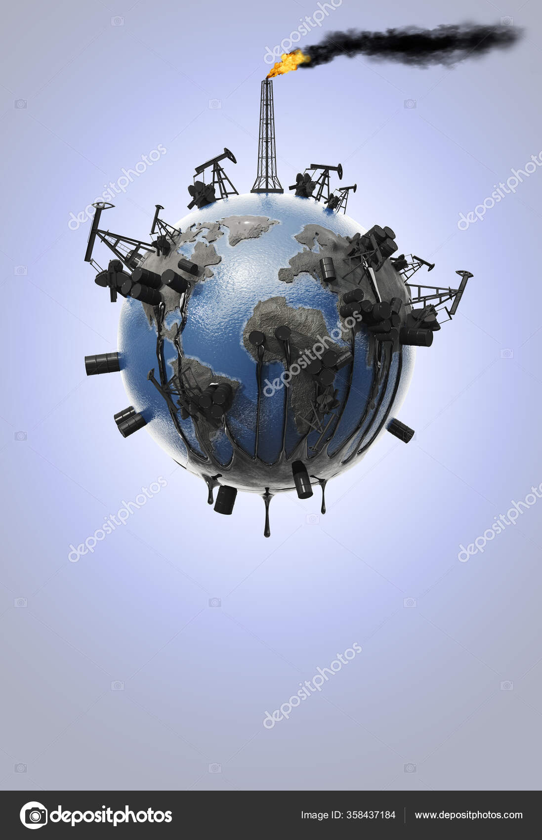 Polluted Planet Earth