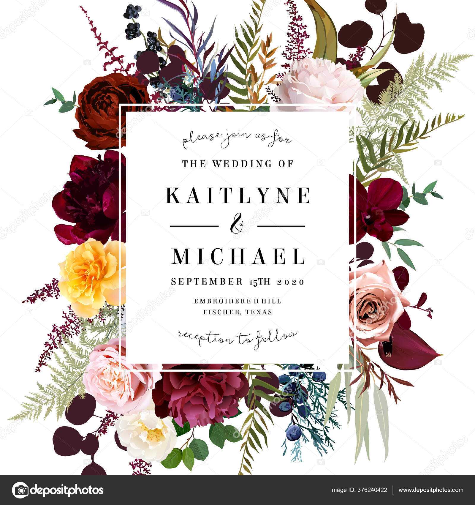 Square baroque floral label frame Stock Vector by ©lavendertime_ 376240422