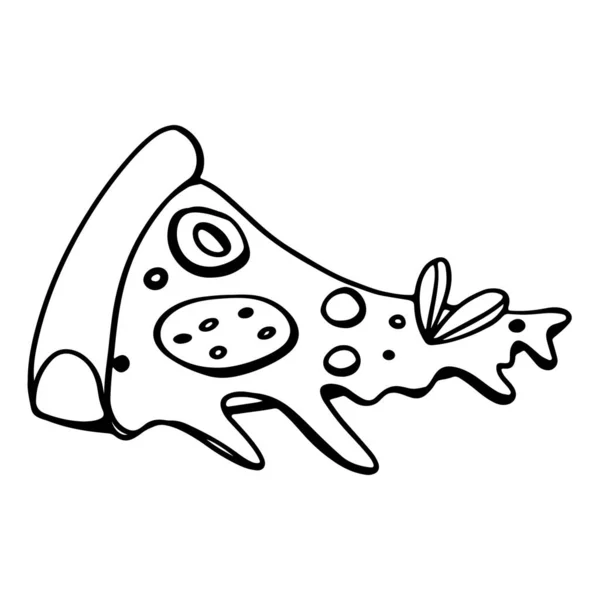 Sliced Olive Coloring Page