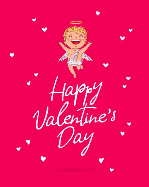 Illustration of the February 14 Valentine's Day Stock Vector by ©chekat 95166008