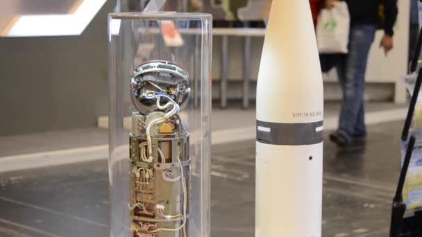 Active radar homing head for surface-to-air missiles — Stock Video ...