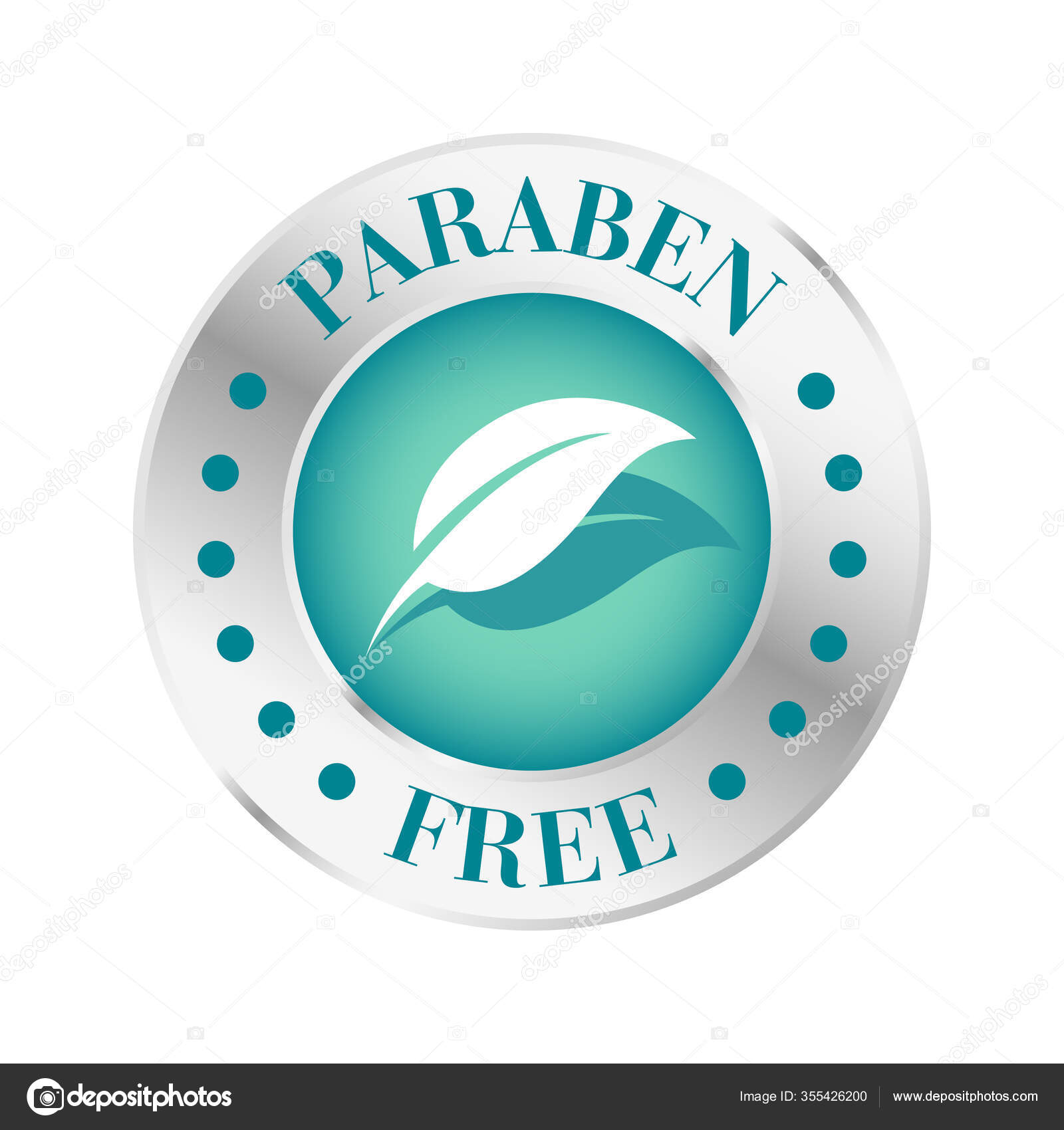 Paraben Free Icon Cosmetic Vector Label Stock Vector Image by ©calin ...