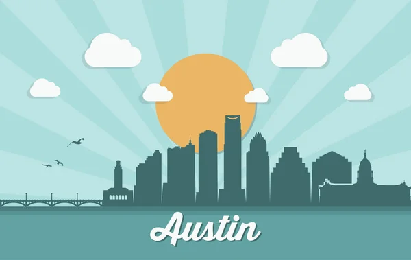 41 Austin skyline Stock Illustrations | Depositphotos