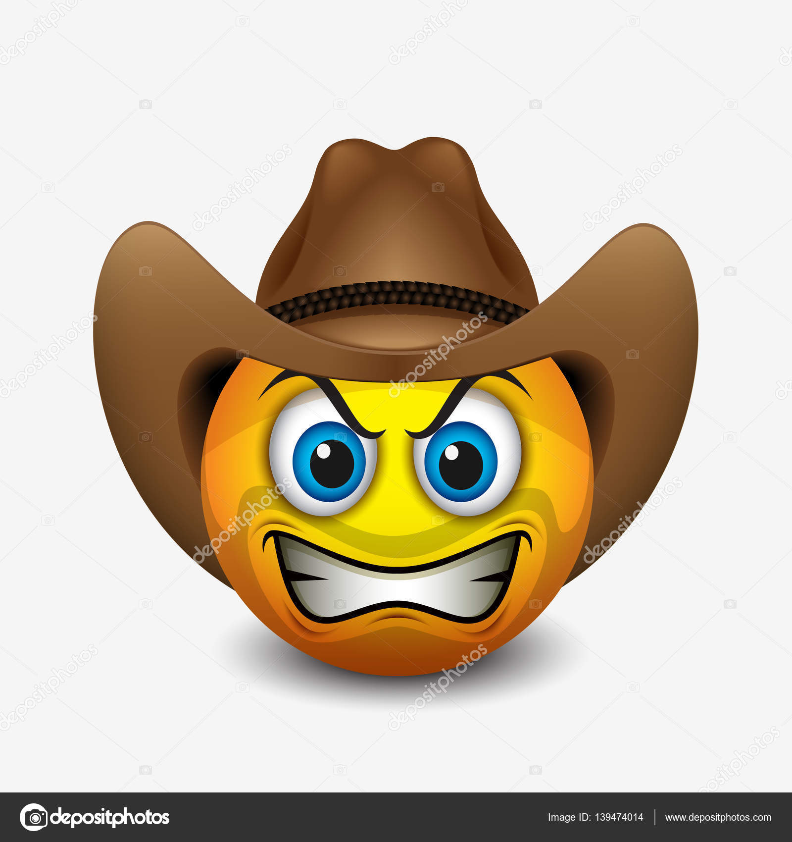 Smiley cowboy sign Stock Vector Image by ©I.Petrovic #139474014