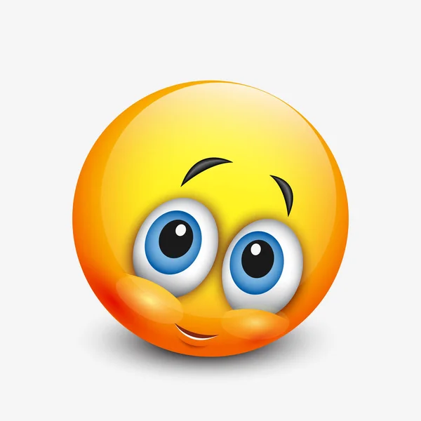 Smiley shy Vector Art Stock Images | Depositphotos