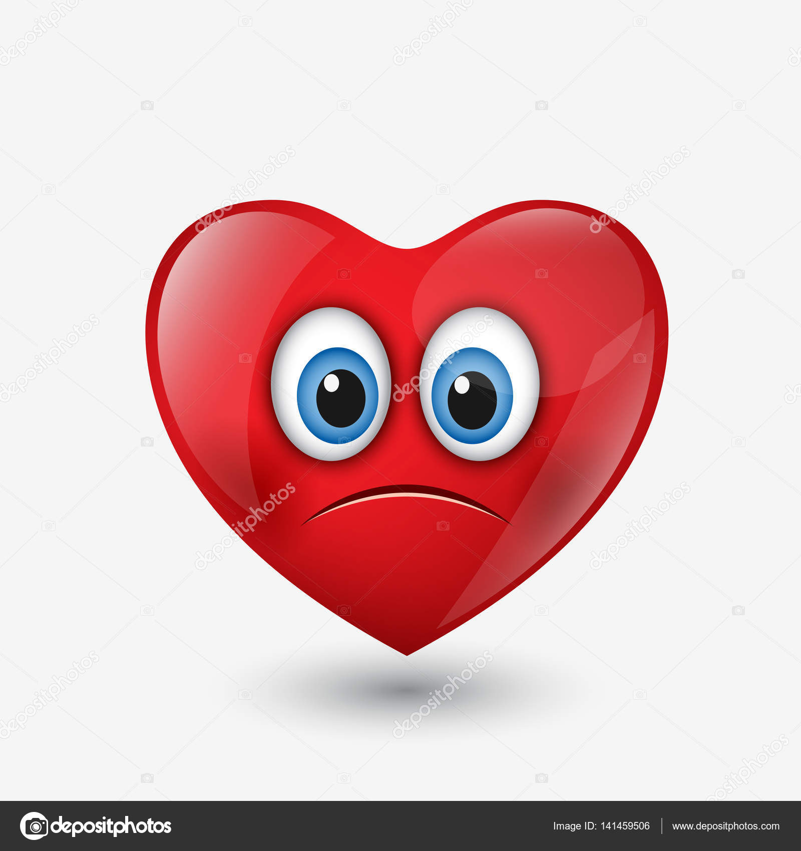 Sad emoticon smiley Stock Vector Image by ©I.Petrovic #141459506