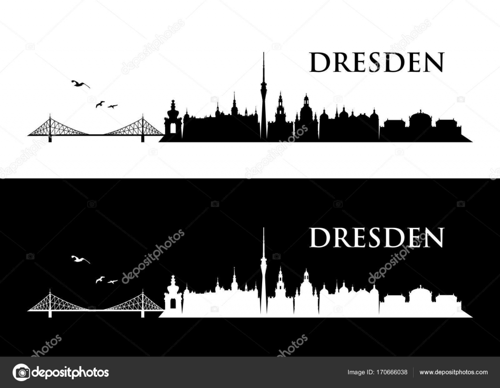 Dresden abstract Silhouette Stock Vector by ©I.Petrovic 170666038